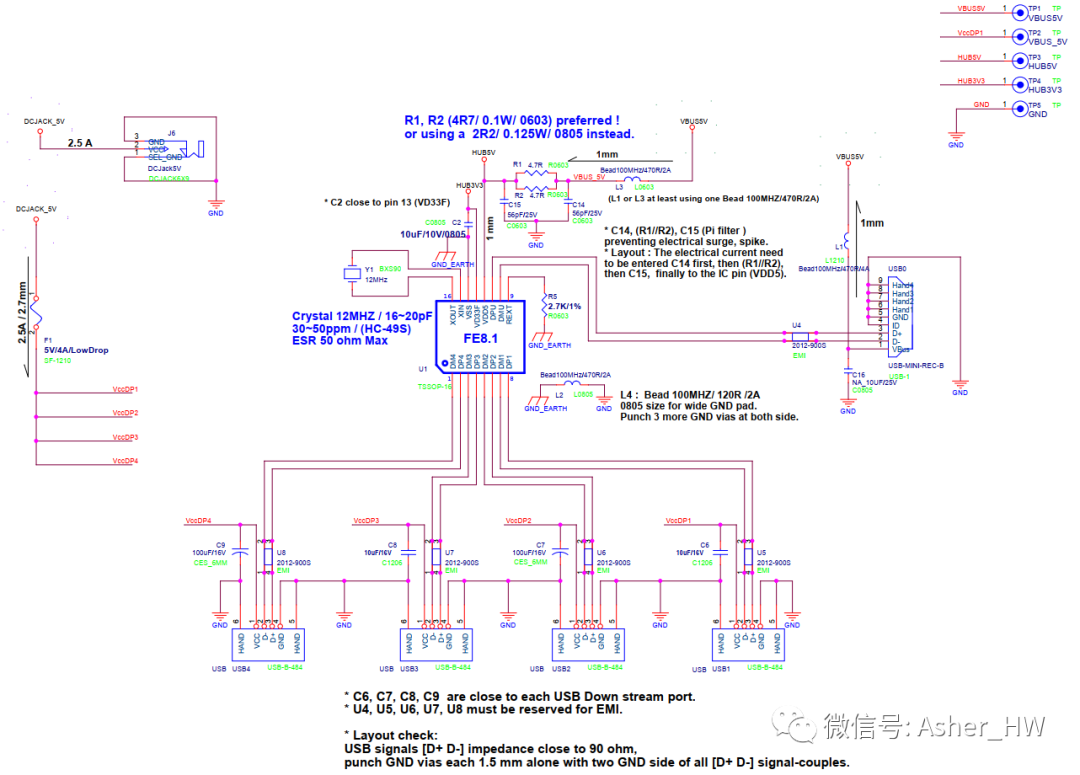 一扩四（ FE8.1）USB转接和一扩七（FE2.1）USB原理图和PCB分享-CSDN博客