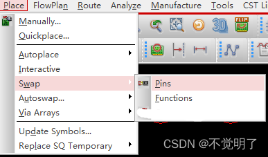 166版本allegro器件之间调换线序如何操作_allegro如何像ad那样换pin-CSDN博客
