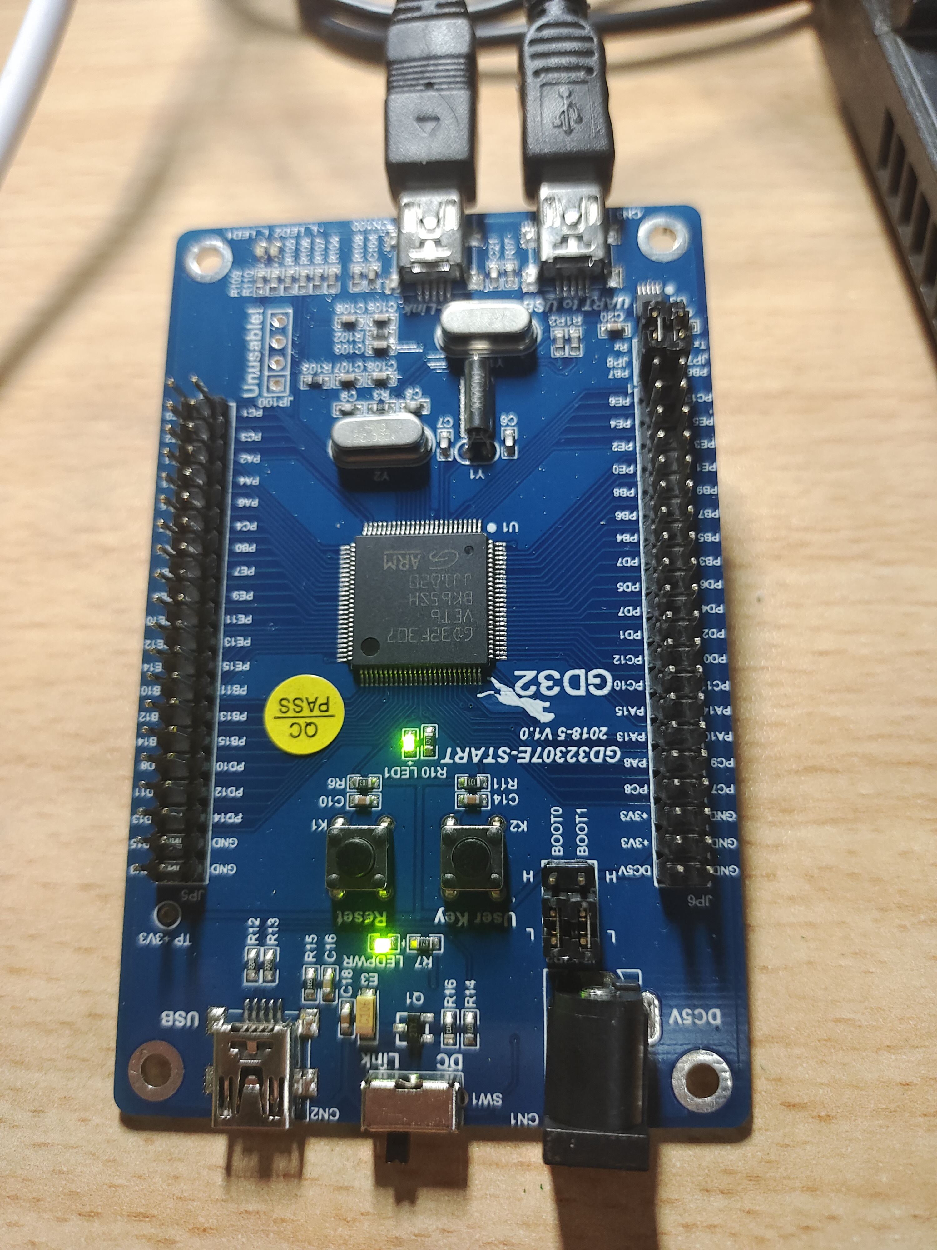 【GD32307E-START】开发板开箱、开发环境建立及工程模板测试_gd32f307新建工程-CSDN博客