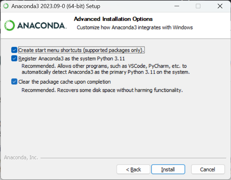 2023最新版Anaconda的安装、使用流程和Jupyter的简单使用流程_anaconda下安装jupyter notebook2023 ...