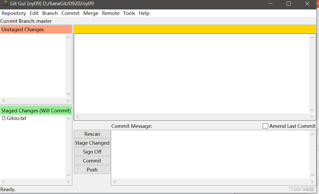 快速掌握GIt，看这几篇就好了（二）---Git GUI的使用、SSH协议_git gui here-CSDN博客