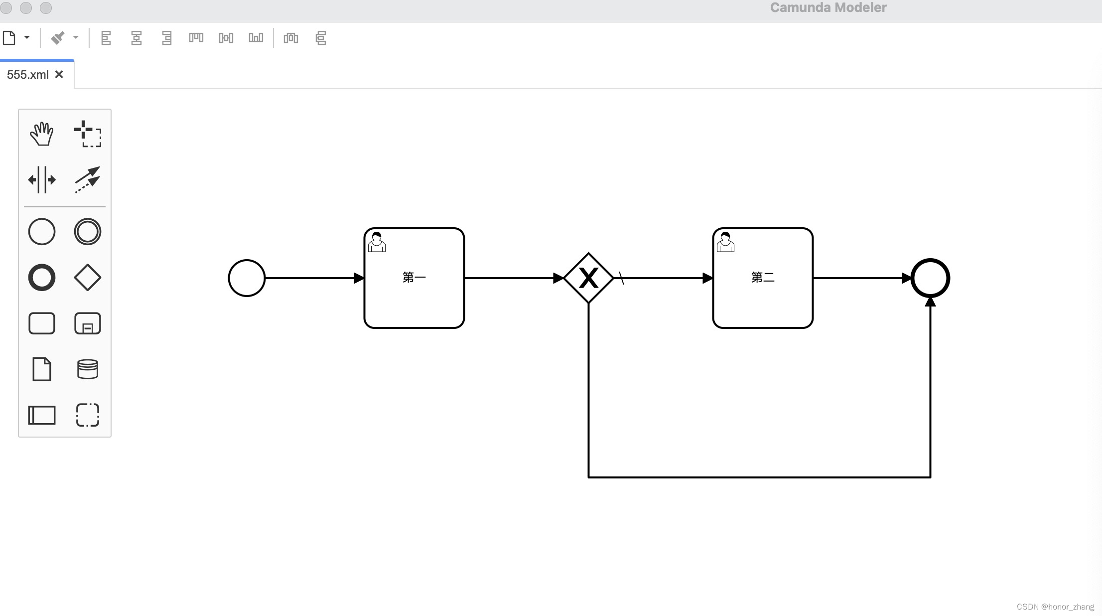 bpmn-js显示Flowable的BpmnModel转换为xml文档的流程图排他网关丢失中间“X”_bpmn.js flowable-CSDN博客