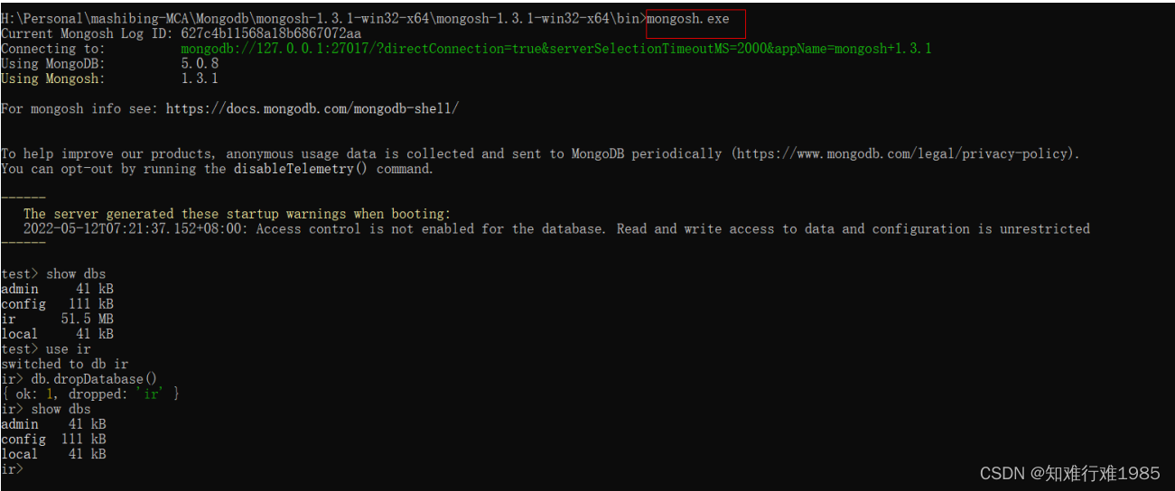 Mongodb基础操作 基础工具使用查询mongo的事务的隔离级别 Csdn博客 3058