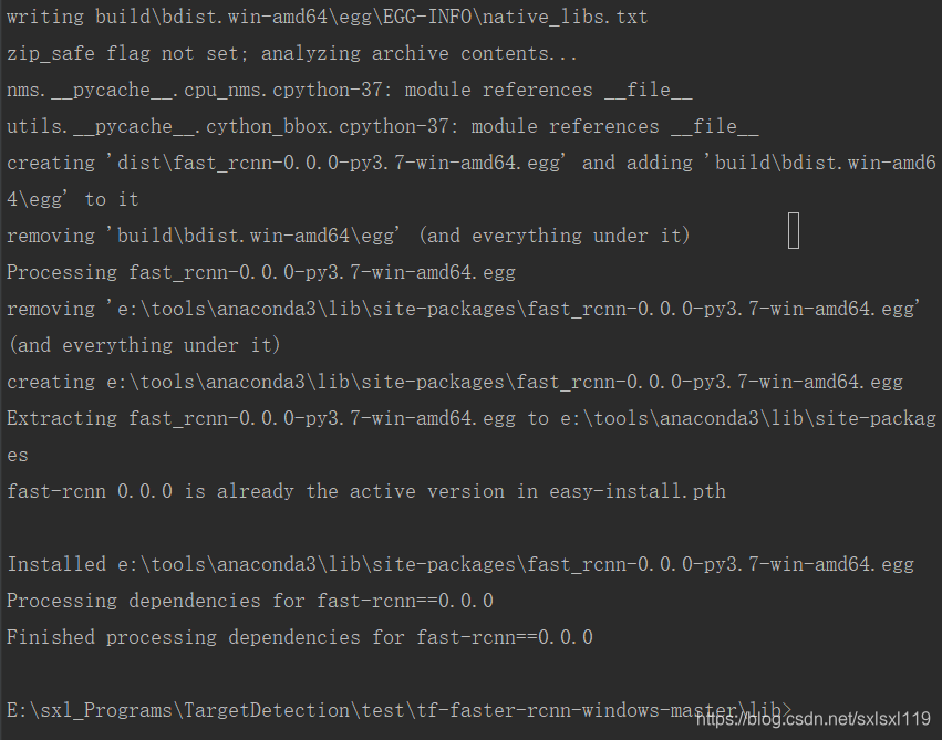 ModuleNotFoundError: No module named ‘utils.cython_bbox‘_modulenotfounderror: no module named ...