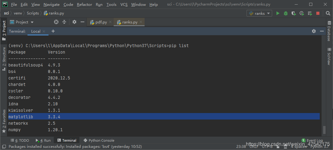 from . import ft2font ImportError: DLL load failed: 找不到指定的模块。-CSDN博客