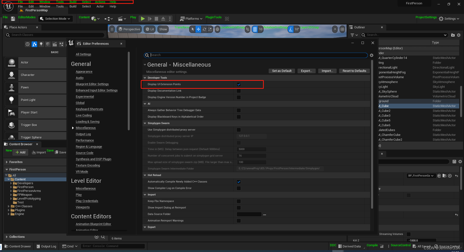 Slate基础教程：UE4界面命令与控件实现,-CSDN博客