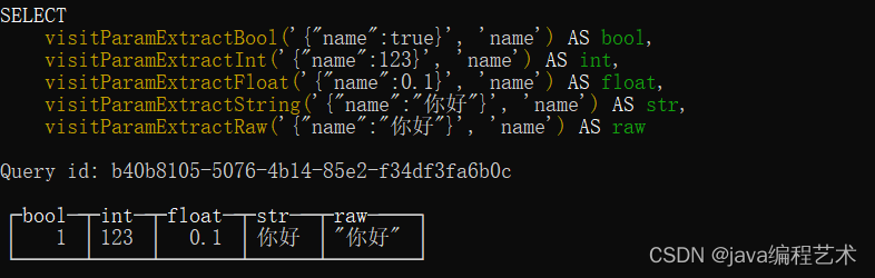 clickhouse--json字段类型及基于json相关函数进行行列转换_clickhouse json-CSDN博客