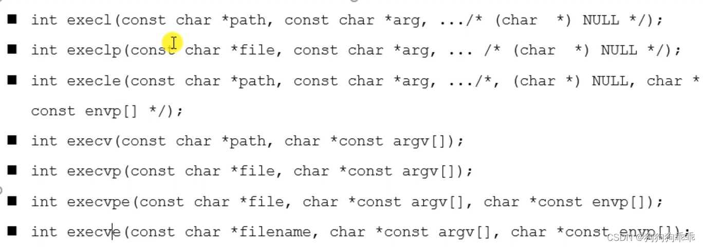 Linux exec函数族_linux exec -c-CSDN博客