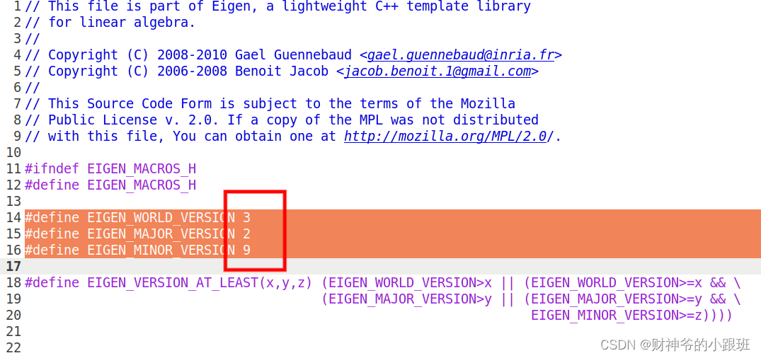 Eigen库头文件的内容_eigen头文件-CSDN博客