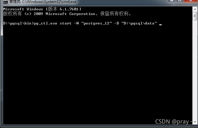 windows上安装启动pgsql,postgres_通常windwos安装的pg,怎么启动,用cmd启动-CSDN博客