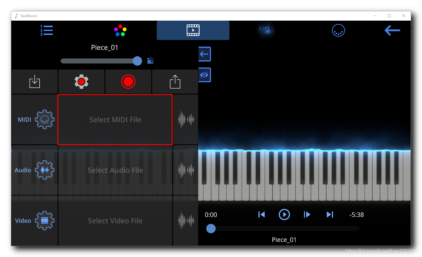 【SeeMusic】创建 SeeMusic 工程并编辑相关内容 ( 创建工程 | 导入 MIDI 文件 | 导入音频 | 导入视频 )-CSDN博客