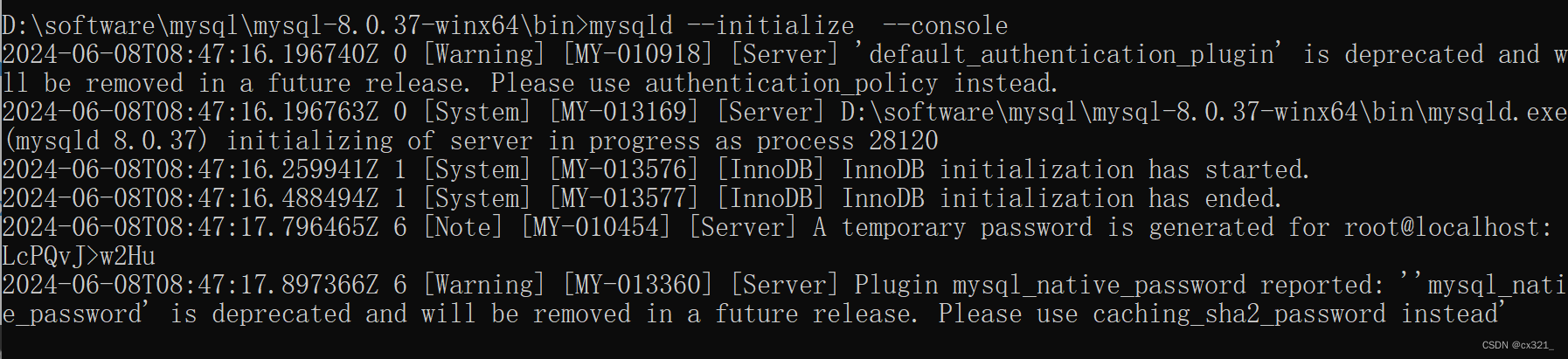 mysql初始化报错Can‘t create directory ， errno 2 - No such file or directory_can't create directory-CSDN博客
