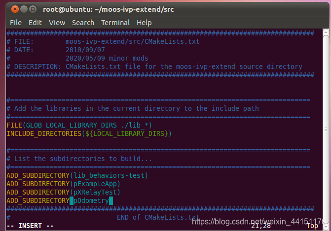 MOOS-ivp 实验四 MOOS编程入门（1）_moos-ivp实验-CSDN博客