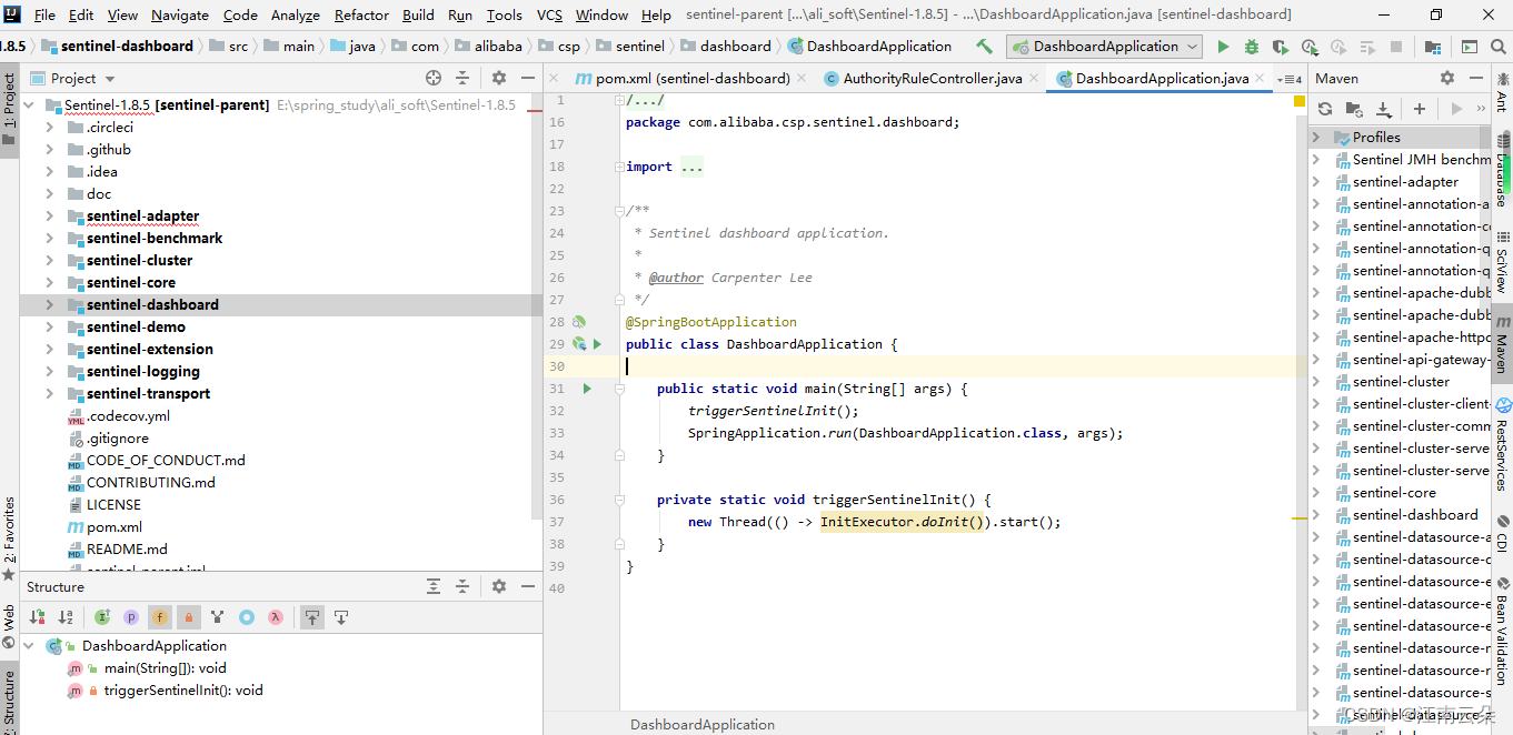 限流神器Sentinel与nacos数据双向同步_sentinel和springcloud+nacos一起使用-CSDN博客