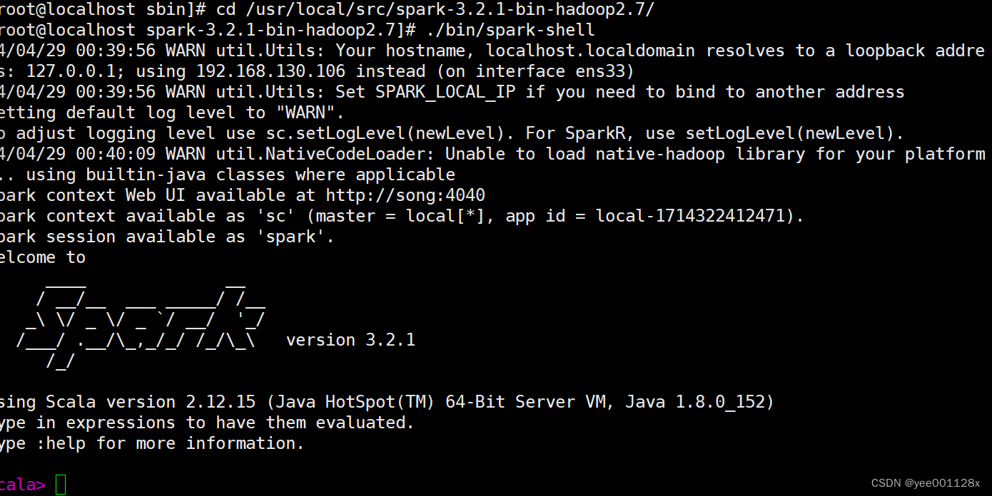 伪分布式hadoop+spark+scala 超详细搭建_scala的hadoop安装教程-CSDN博客