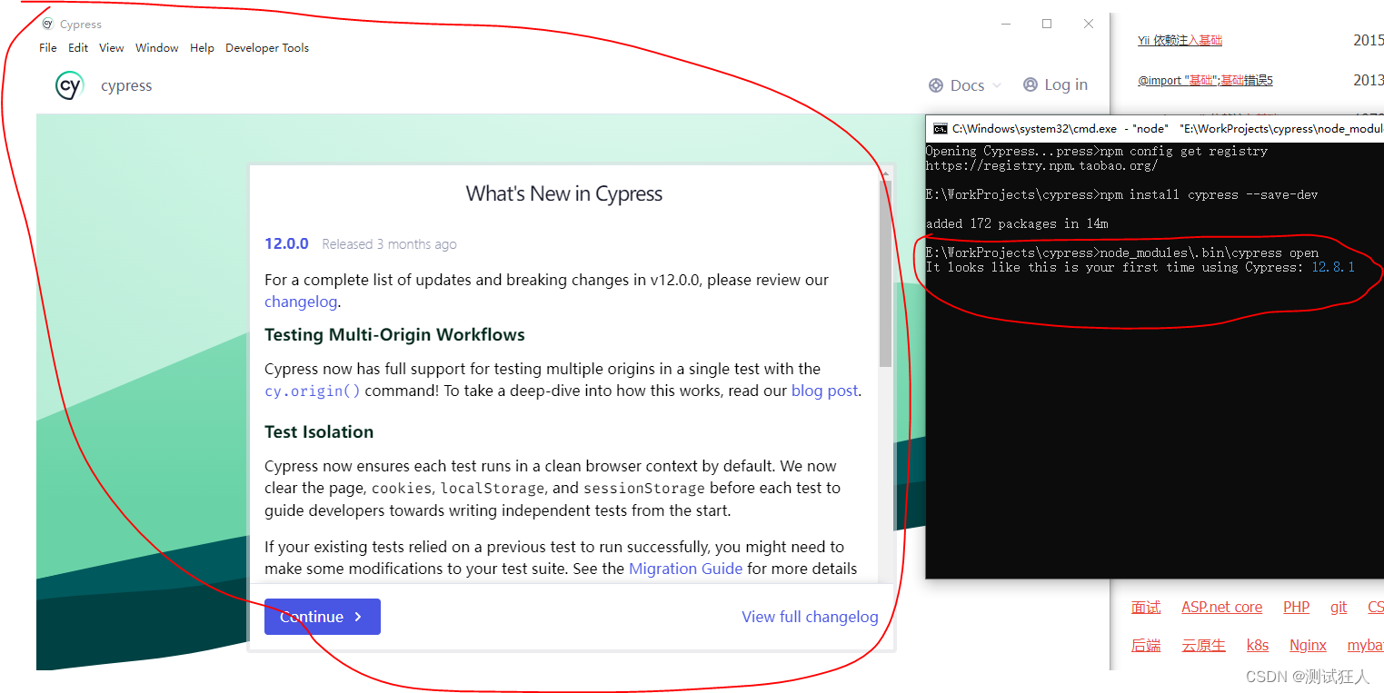 Cypress安装手把手教你_cypress 安装-CSDN博客