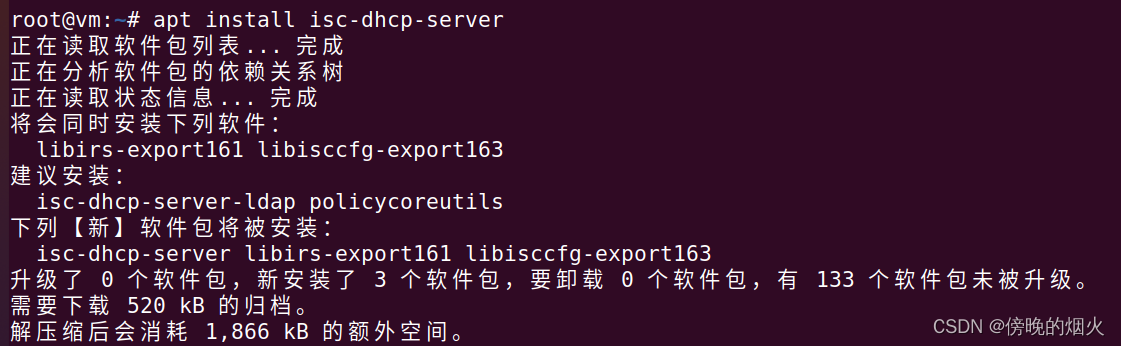 Ubuntu 配置DHCP server_ubuntu dhcp server-CSDN博客