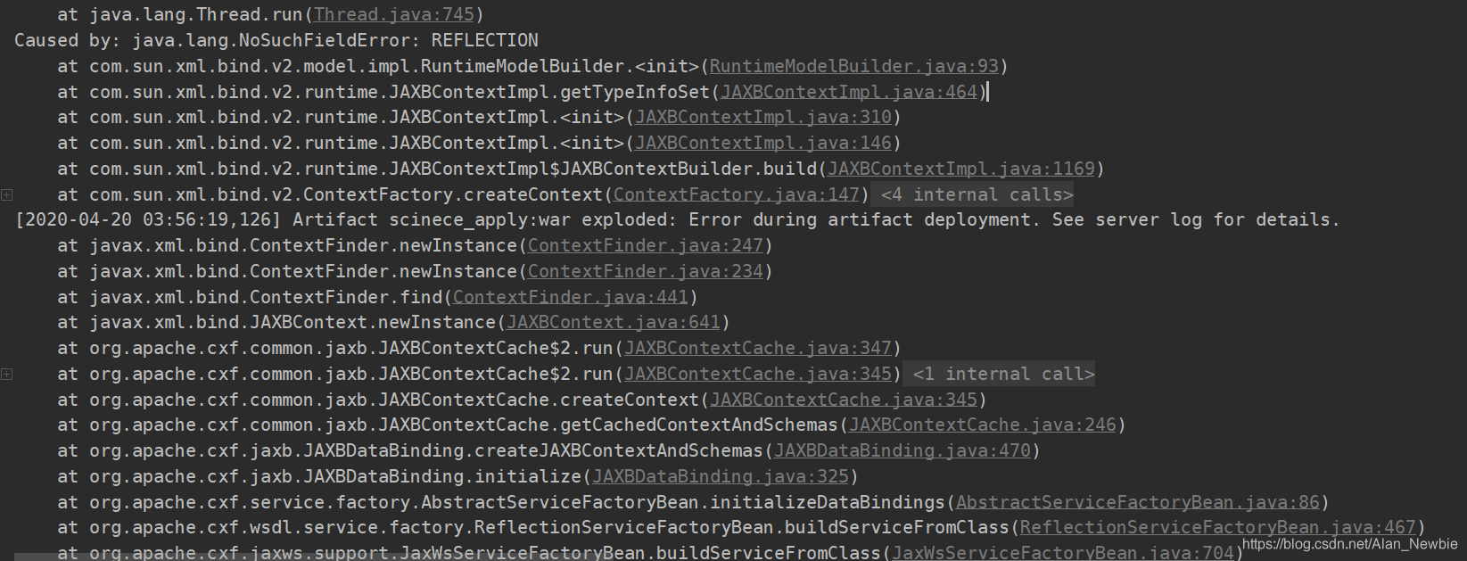简单搞定 java.lang.NoSuchFieldError: REFLECTION_kafka nosuchfielderror: untyped-CSDN博客