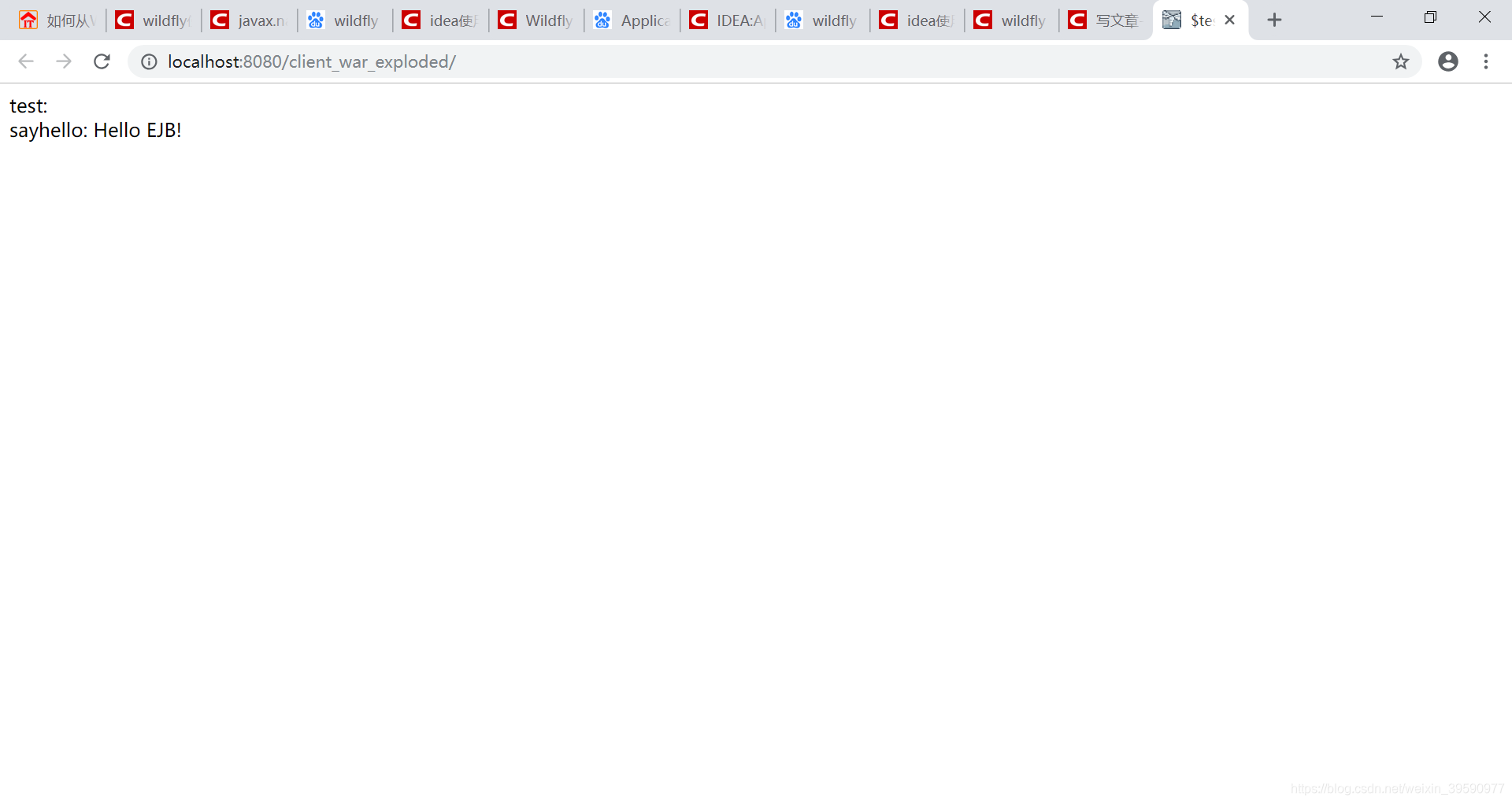 idea+wildfly创建第一个ejb项目helloEJB_idea wildfly-CSDN博客