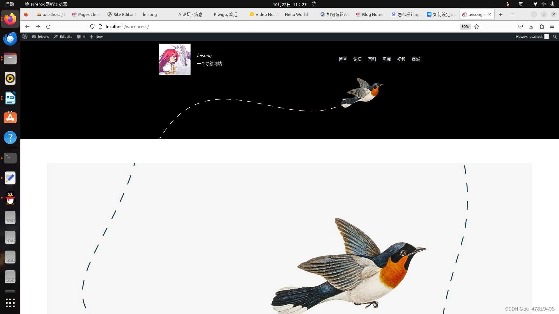 Linux实验四网站部署_mediawiki部署-CSDN博客
