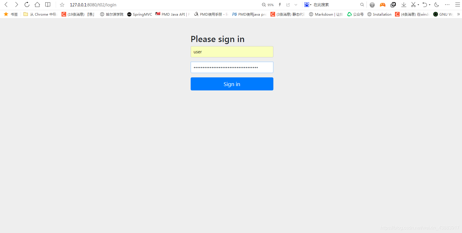 SpringBoot项目启动后网页显示【Please sign in】的解决办法-CSDN博客