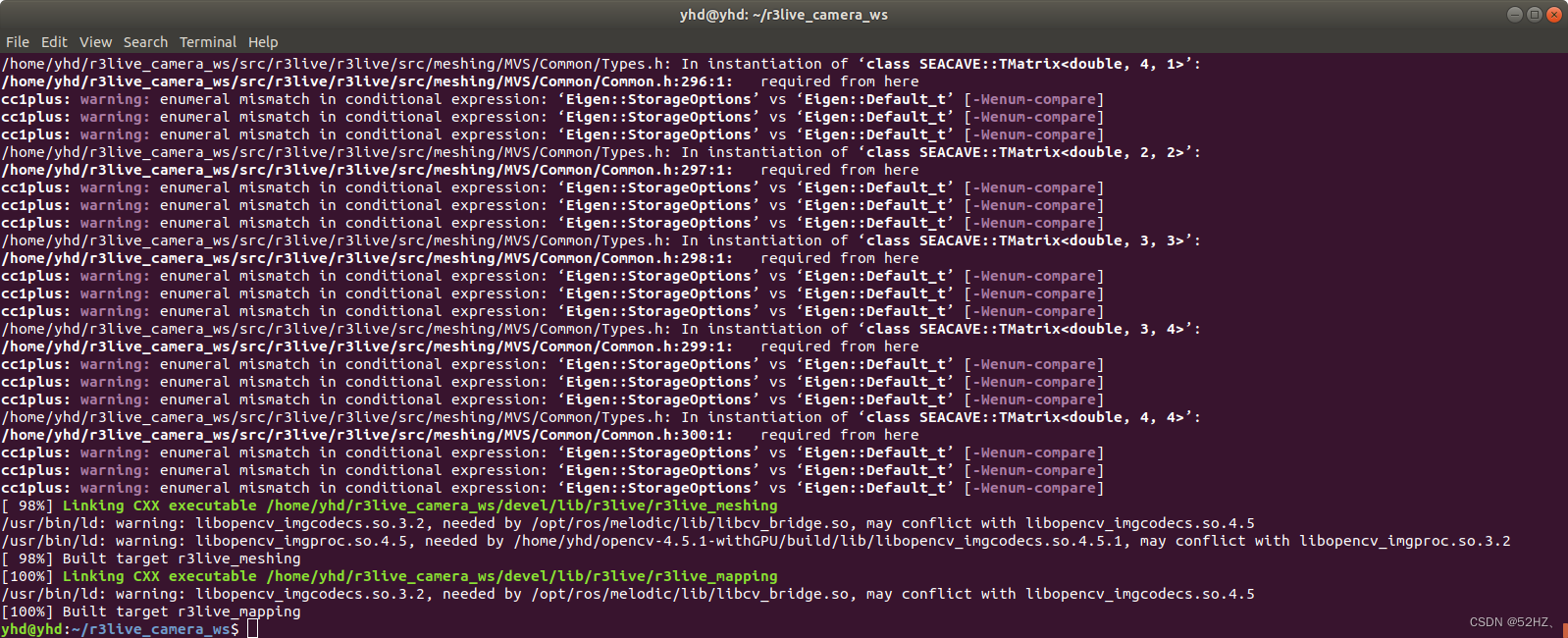 R3LIVE编译运行和代码分析_r3live跑自己的数据-CSDN博客