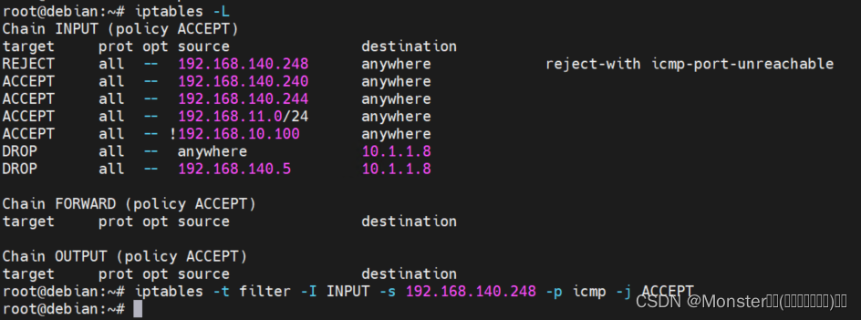 iptables(4)规则匹配条件(源、目、协议、接口、端口)_iptables匹配规则-CSDN博客