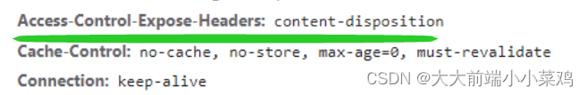 让后端设置了Access-Control-Expose-Headers还是获取不到filename？_java response access-control-expose-headers ...