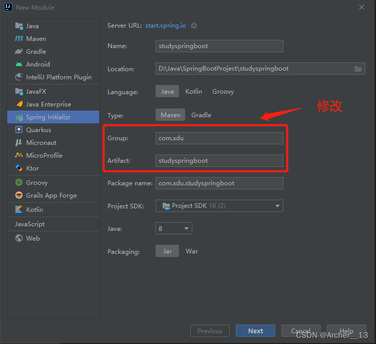 Springboot学习(1) —— 初始化springboot开发环境springboot初始化网址 Csdn博客