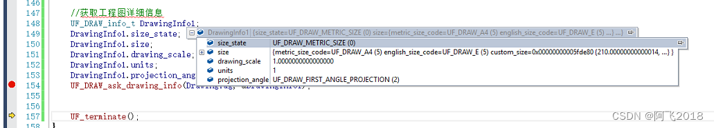 NX二次开发-UFUN获取工程图详细信息UF_DRAW_ask_drawing_info_UG二次开发(C++)-CSDN专栏