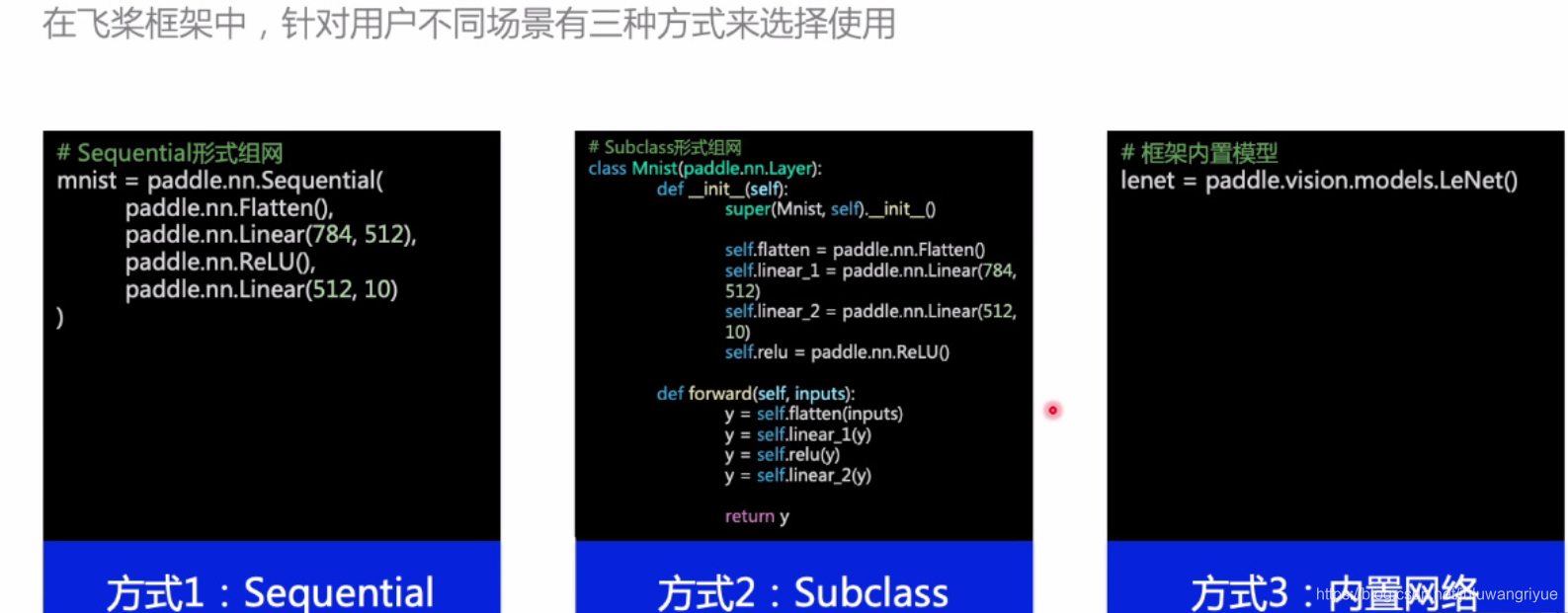 paddle高层API学习笔记（四）模型搭建的三种方式_paddle.nn.sequential-CSDN博客