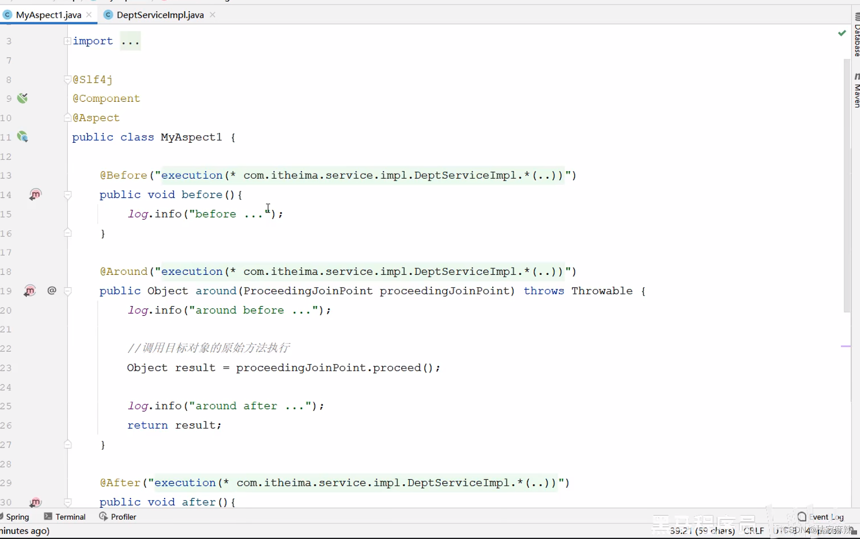 AOP基础，入门，进阶-CSDN博客