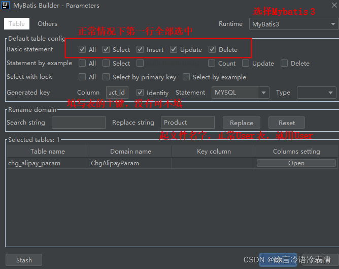 Mybatis Builder如何配置使用详细教程-CSDN博客