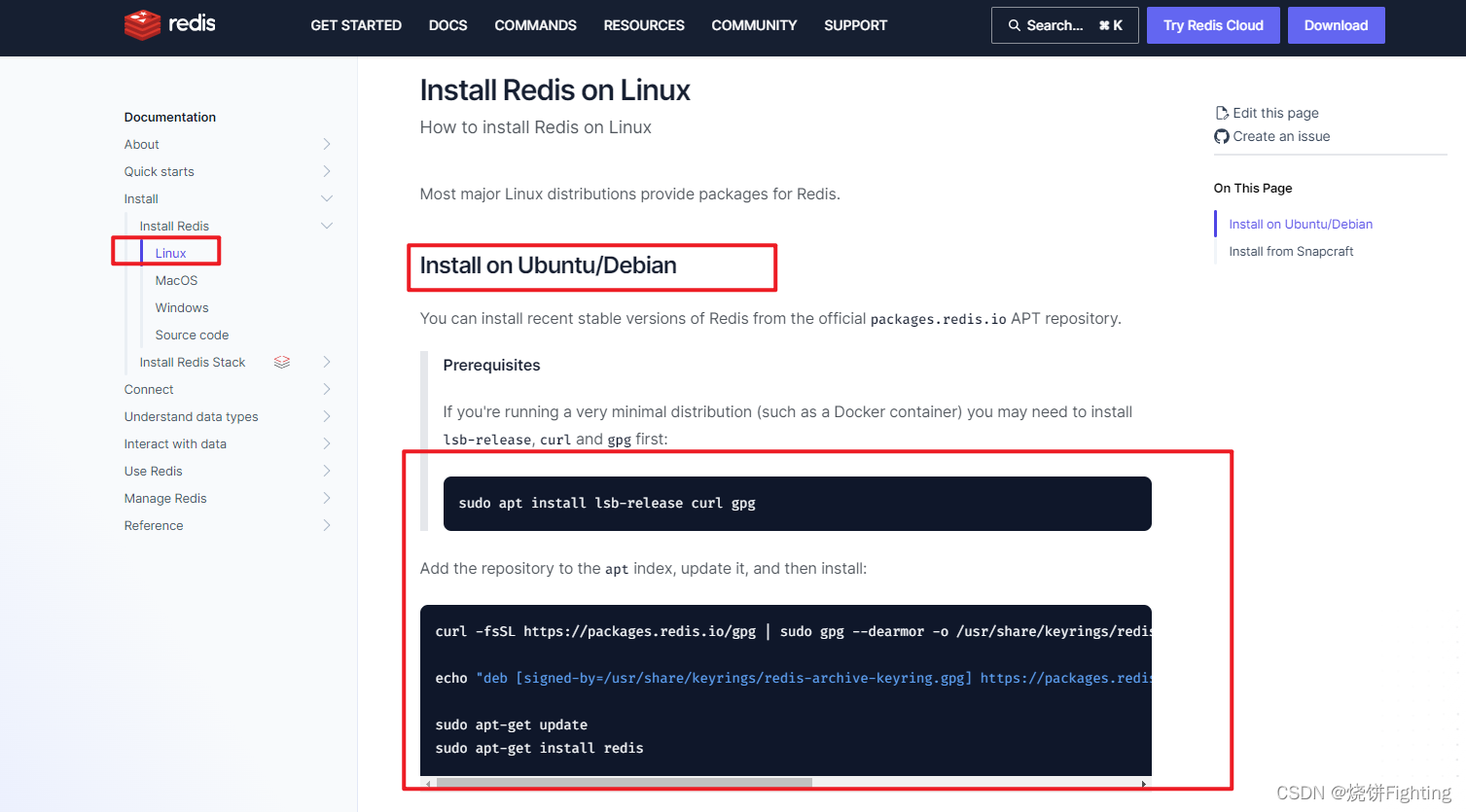 Ubuntu20.4安装redis-CSDN博客