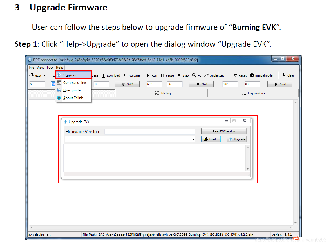 telink BDT 工具使用说明_bdt下载-CSDN博客