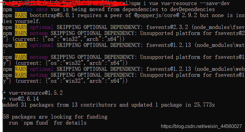 Vue vue-resource安装和使用_vue-rusouce-CSDN博客