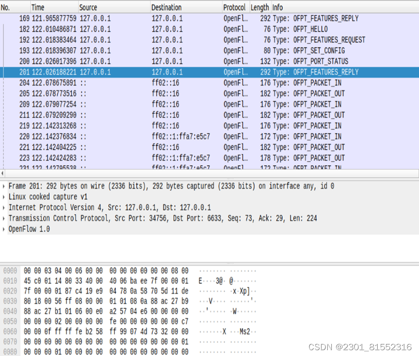 OpenFlow协议分析实践_实验五openflow协议分析-CSDN博客