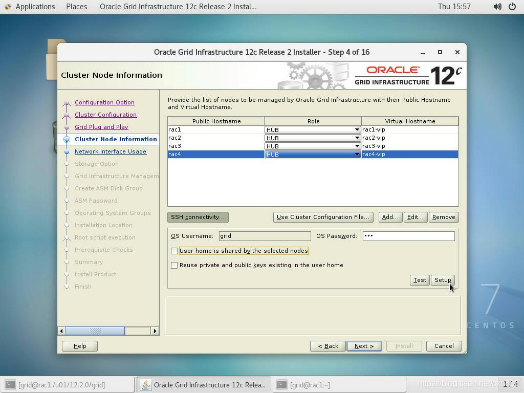 Oracle 12c RAC--安装grid_grid 安装configure oracle grid infrastructure for a -CSDN博客