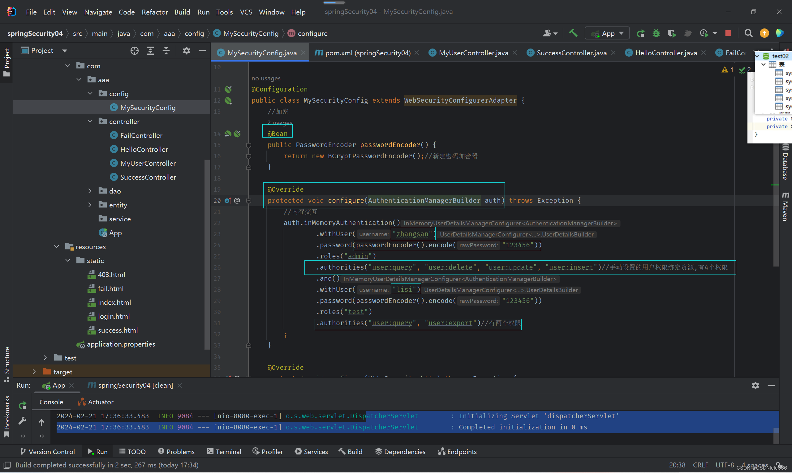 SpringSecurity安全框架_org.springframework.security-CSDN博客