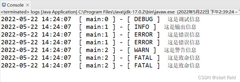 Eclipse配置JAVA日志Log4j及使用_eclipse log4j怎么用-CSDN博客