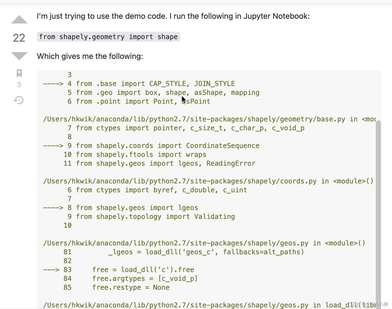 Could not find lib c or load any of its variants []_python3.5 could not find lib c or load any ...