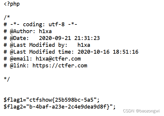 ctfshow web入门 php特性 web123--web139_ctfshow web139-CSDN博客