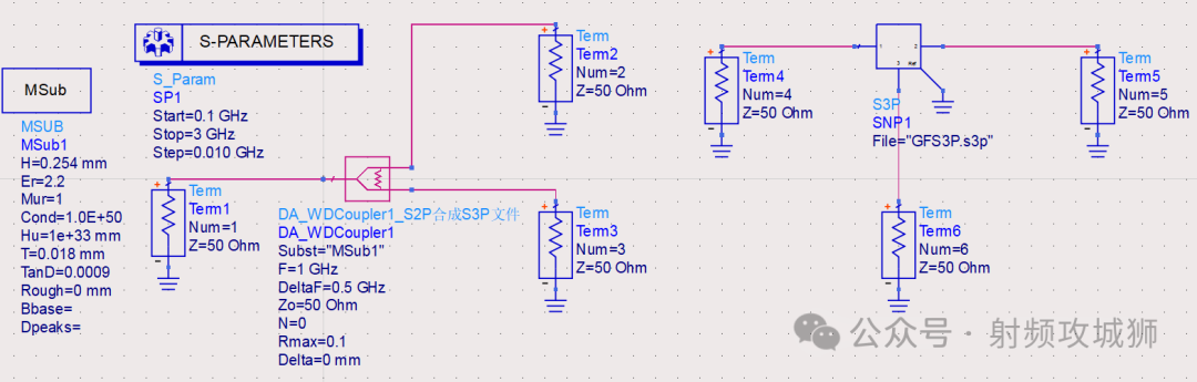 如何将3个S2P文件转换为1个S3P文件-CSDN博客