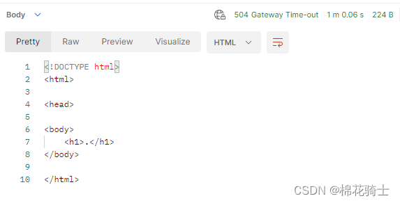 记录接口请求偶发504 Gateway Time-out问题_接口504-CSDN博客