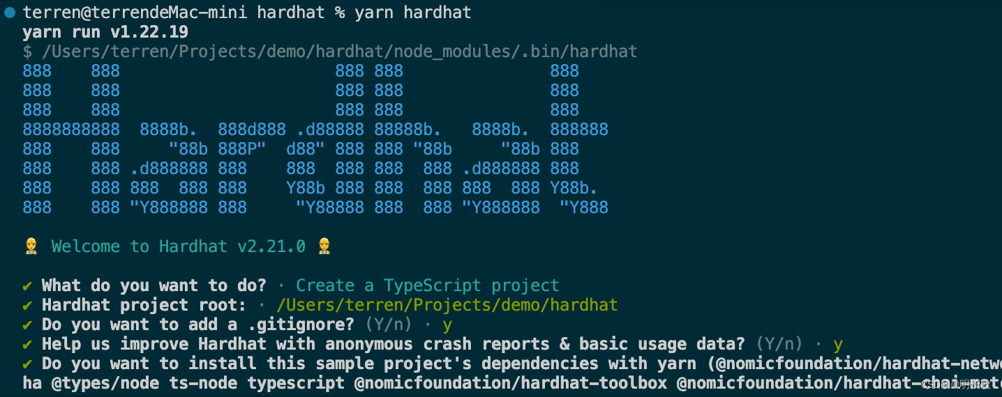 hardhat学习笔记_hardhat yarn-CSDN博客