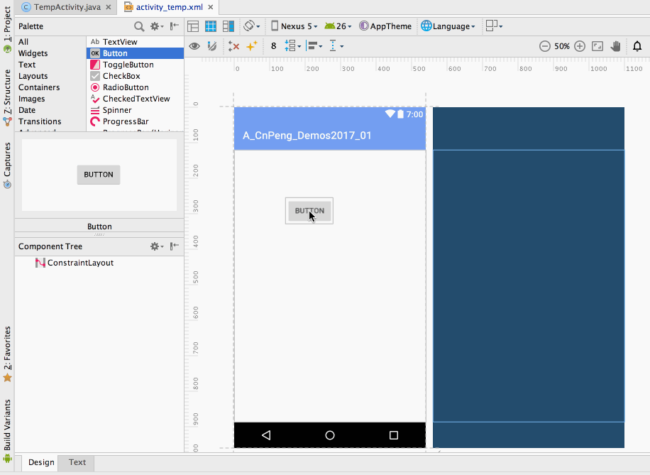Infer Constraints，Autoconnect，ConstraintLayout拖拽使用教程_android studio infer constrains-CSDN博客