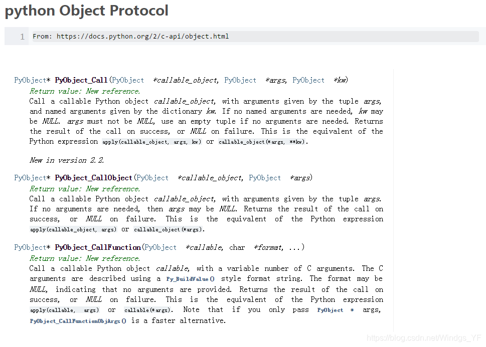 PyObject_CallObject, PyObject_Call, PyObject_CallFunction使用例子-CSDN博客