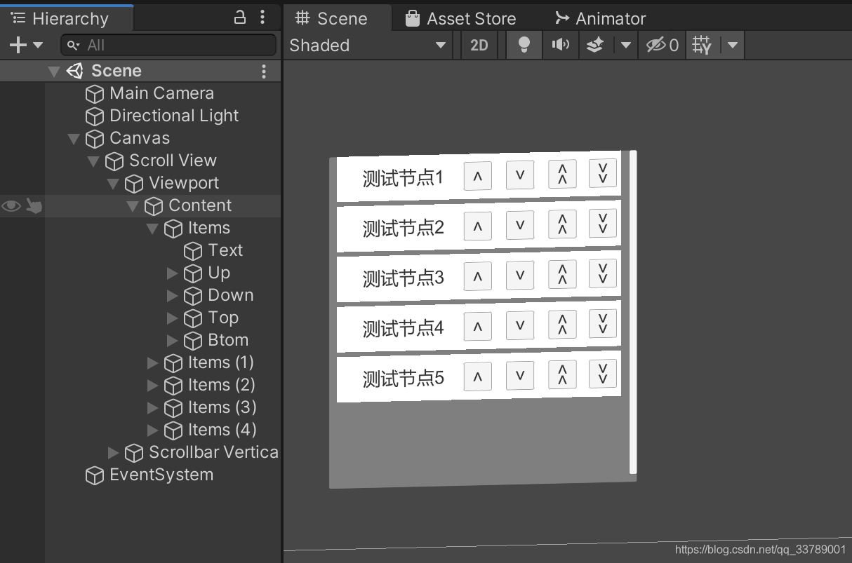 Unity3d C#实现UI节点切换顺序SiblingIndex（上移、下移和快速置顶、置底）等功能（含源码）_unity setsiblingindex-CSDN博客