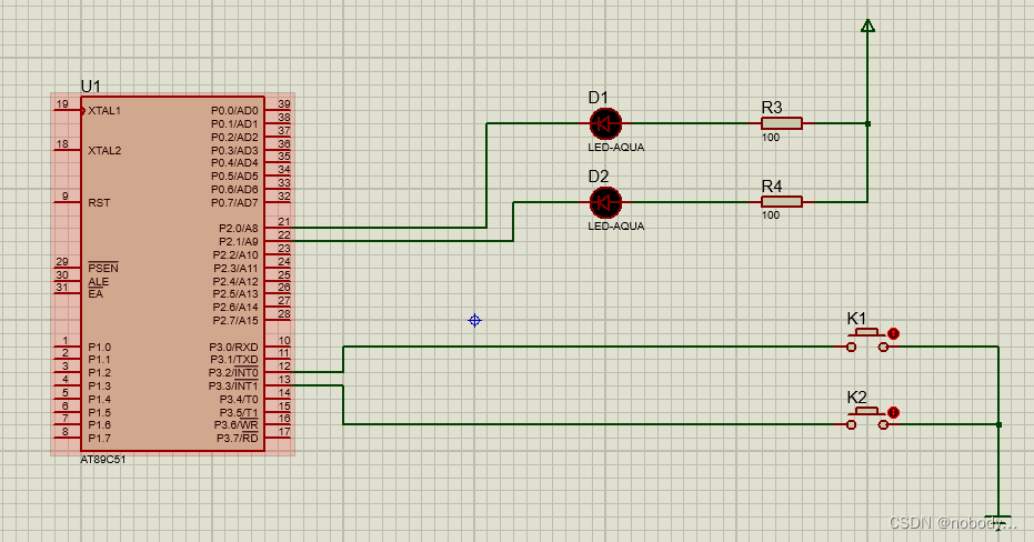 51单片机外部中断实现对led的简单控制_51单片机中断控制led-CSDN博客