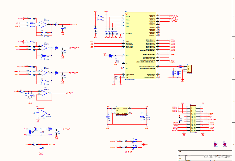 基于TMS320F28027PT DSP设计应用控制评估板硬件（原理图+PCB）工程文件，AD09设计的工程文件_dsp28027-CSDN博客